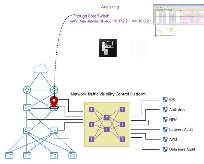 Gigabit Ethernet Tap Matrix SDN NetInsight™ Network Visibility ...