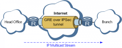 GRE Tunneling Protocol With IPSec Ethereal Network Sniffer In NPB Protect Multicast Data